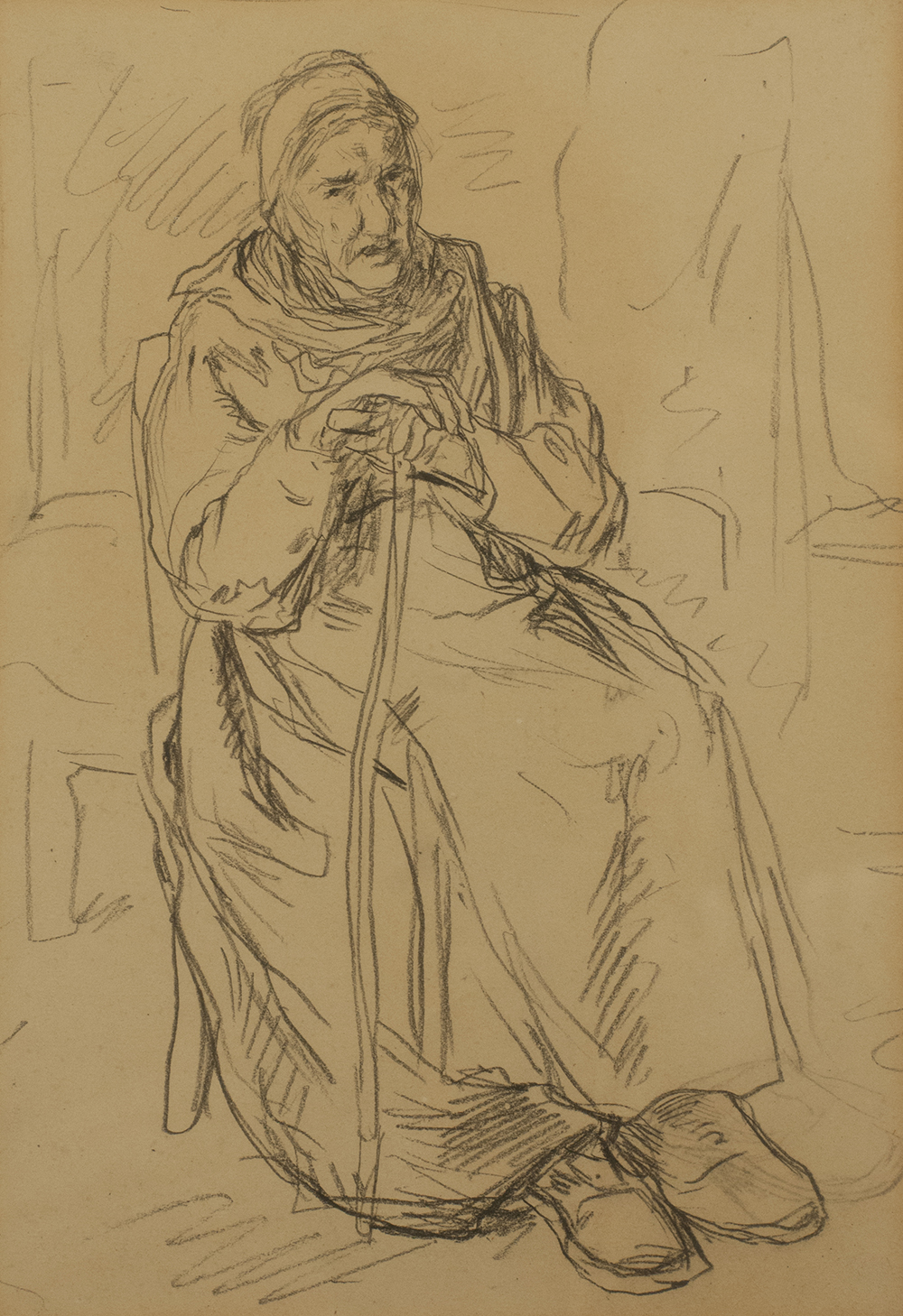 Letter from the prisoner of war (Eugene Burnand Museum)