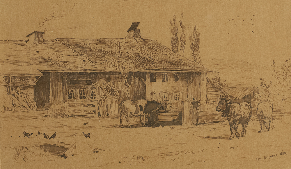 ferme fribourgeoise (Eugene Burnand Museum)